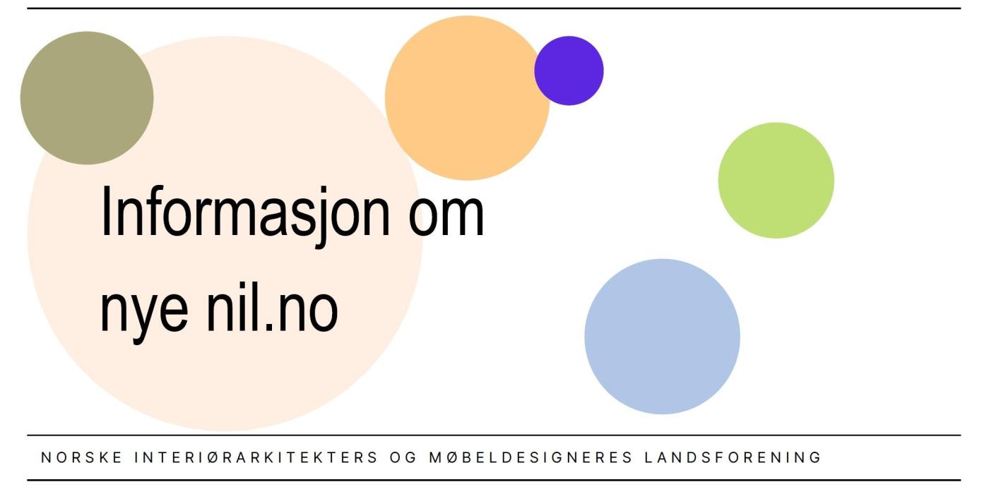 Nye nil.no: Ny info om "tidsplan" for arbeidet med nye nil.no og NILs ...